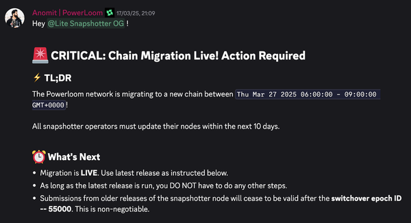 Powerloom Mainnet V2 Migration — How We Ensured Minimal Downtime & User ...